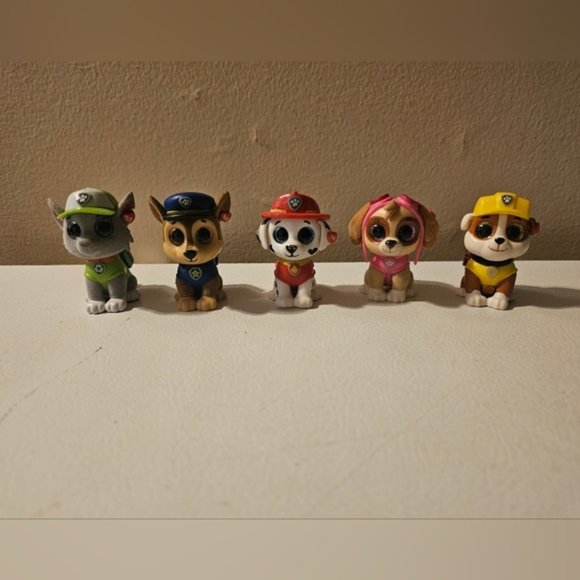 Ty | Toys | Paw Patrol Ty Mini Boos Set Of 5 | Poshmark